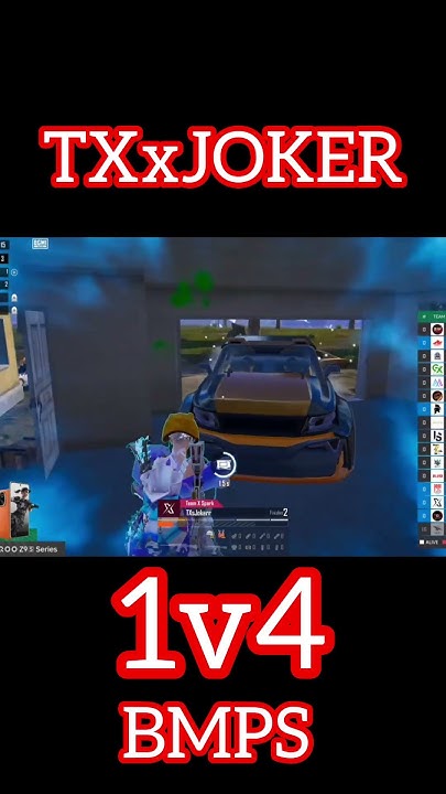 TXxJOKER vs DOD ! 1v4 by Joker In BMPS ROUND 3#shortsfeed #bgmi #shorts #viralshorts @TXJoker09 ...