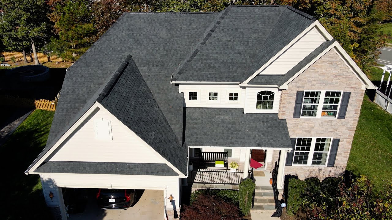 Roof Replacement in Glen Allen, VA – Tamko Heritage "Rustic Black ...