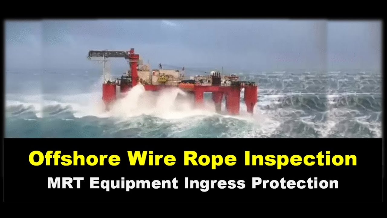 NDT Offshore Wire Rope Inspection - YouTube