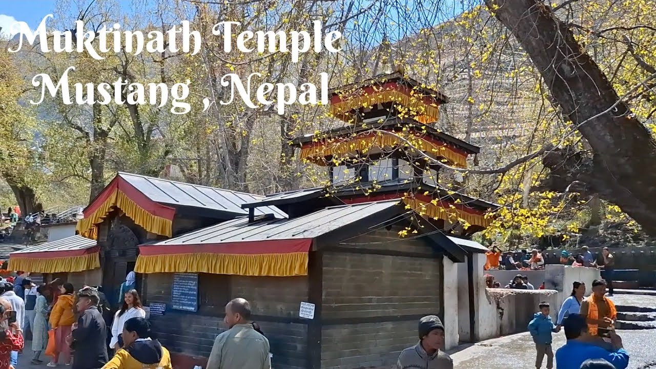 Muktinath Temple, Mustang, Nepal🇳🇵 #explore #muktinathtemple #mustang # ...