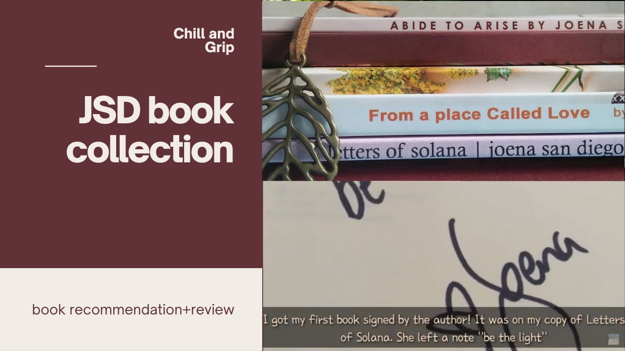 JSD book collection: book recommendation+review | Chill and Grip - YouTube
