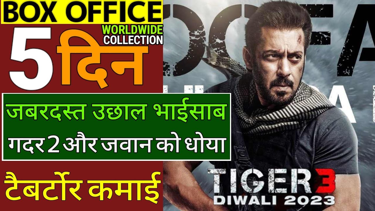 Tiger 3 5th Day Collection | Tiger 3 Box Office Collection | Tiger 3 ...