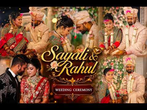 Sayali & Rahul || wedding traditional video||