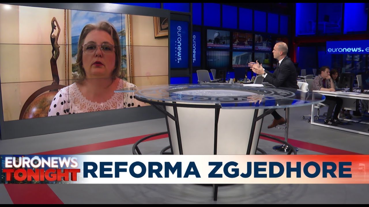 Kryetarja e Koalicionit të vëzhguesve vendorë, Gerta Meta në Euronews ...