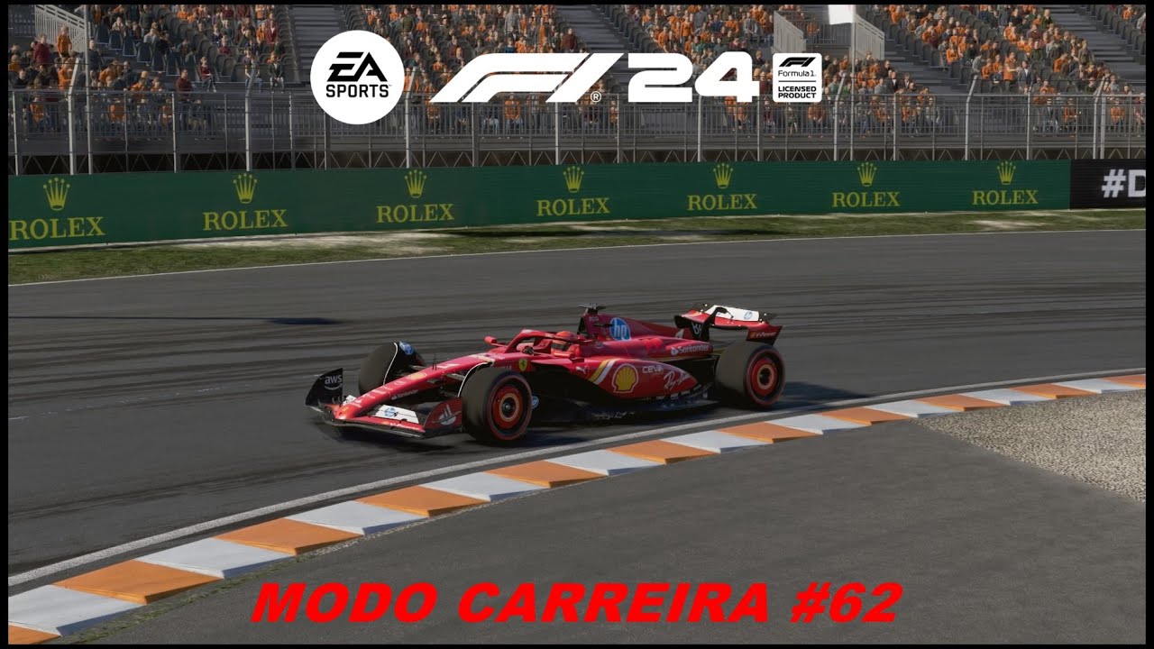 F1 24 MODO CARREIRA #62 (HOLANDA):DIA DIFICIL NA PISTA - YouTube