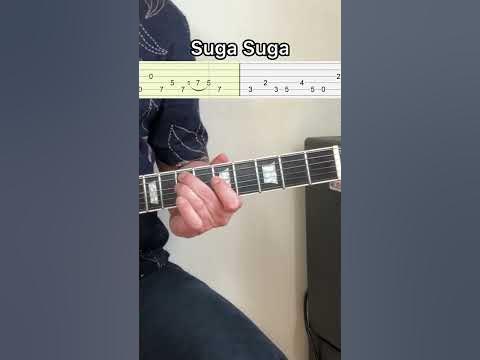 Suga Suga Guitar + Tabs #guitarsheetmusic #guitarcover #easyguitartabs #guitarbeginner - YouTube