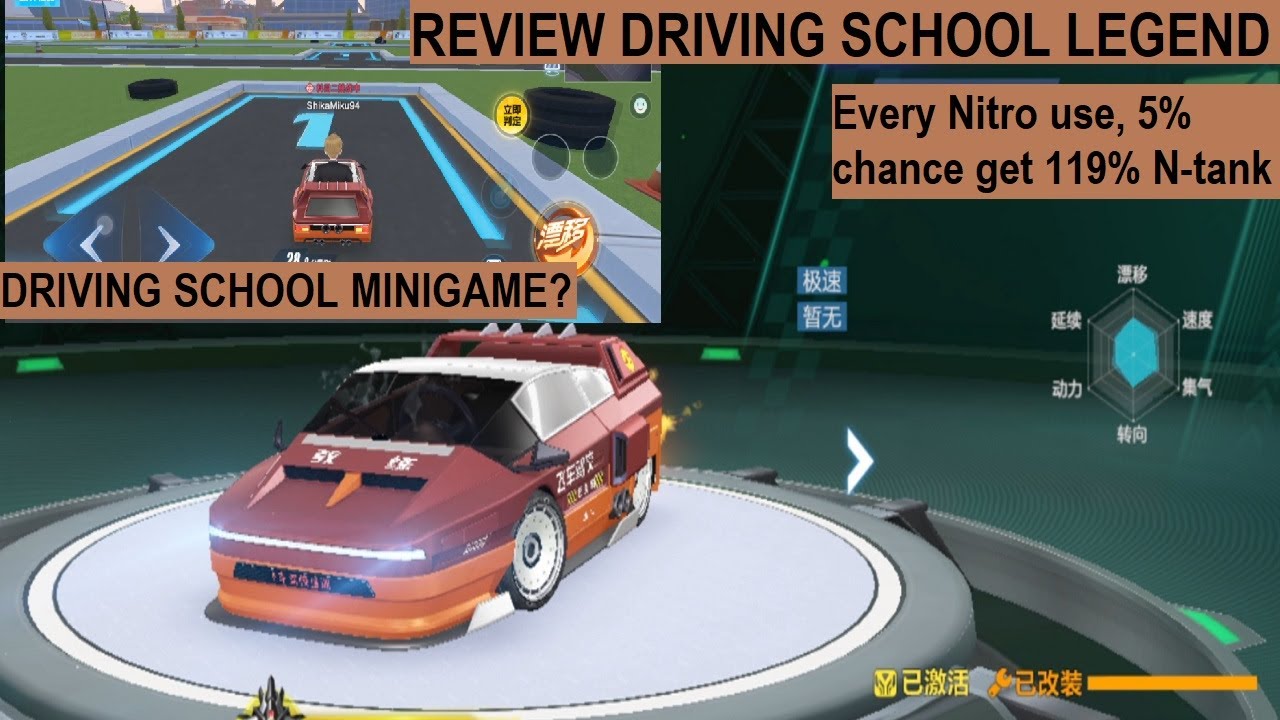 Pass The Driving Test To Get This Car - Driving School Legend 【QQ Speed ...