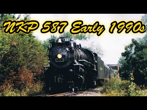 NKP 587 Early 1990s - YouTube
