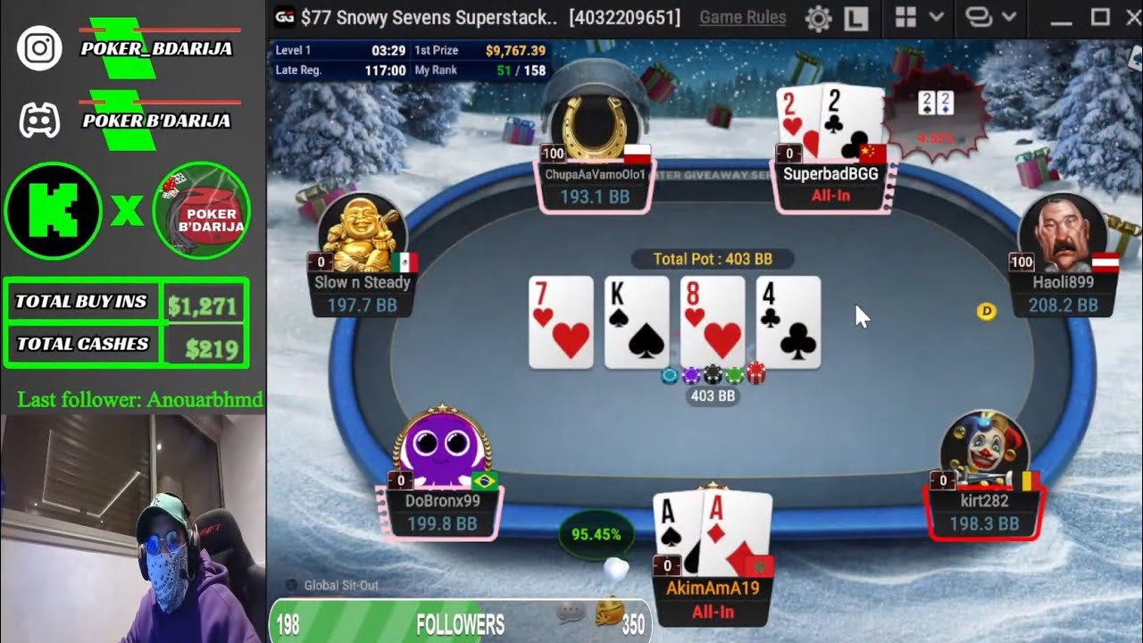POKER STREAM WEEK DAY1 !!! DAILY GIVEAWAY - YouTube