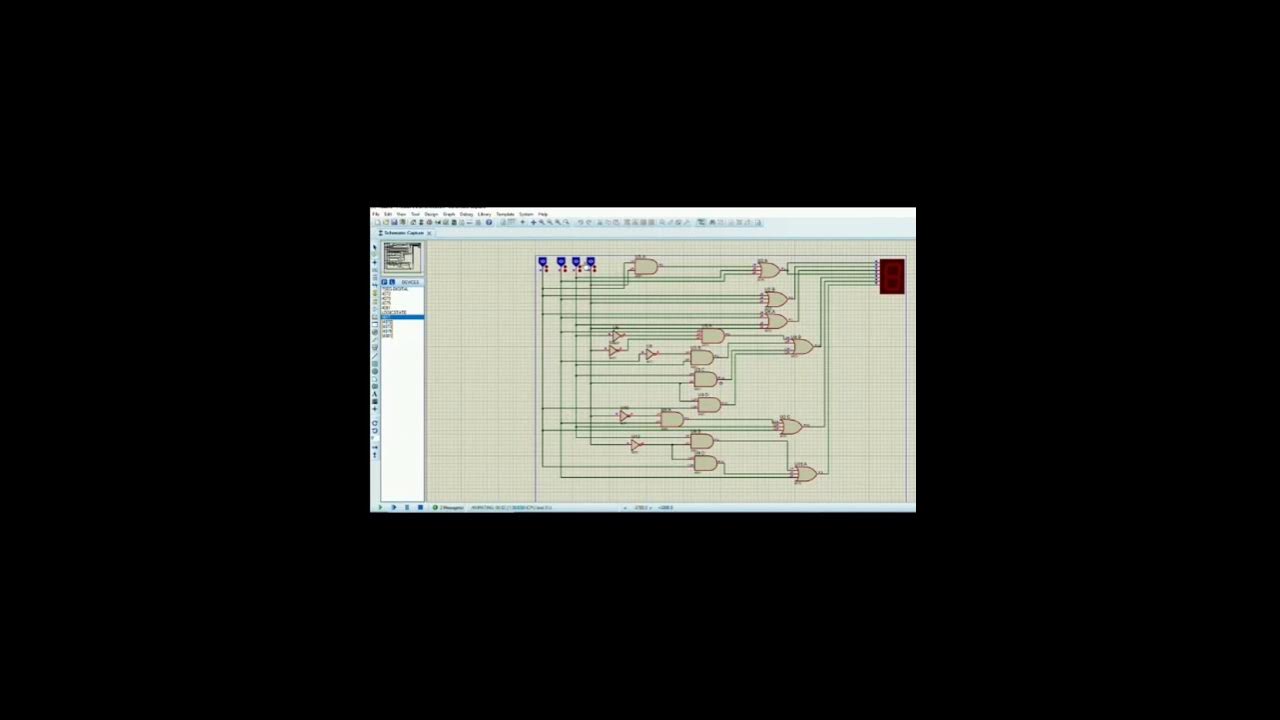 designing and explaining a combinational logic circuit of a 7 segment ...