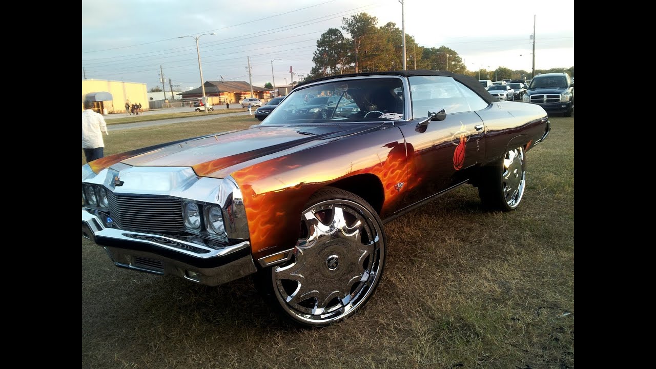 Orlando Classics 2012 - Miami Heat Impala Vert Donk on 30" DUB's - YouTube