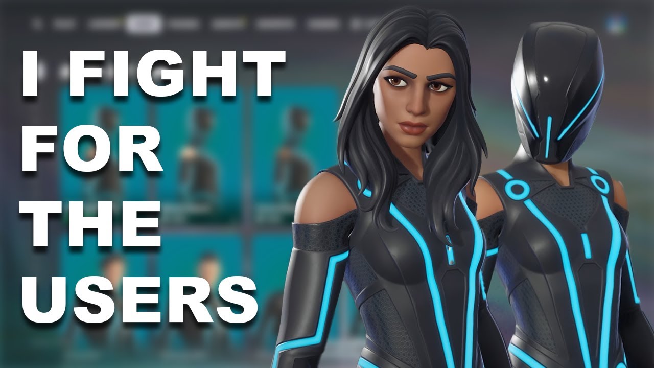 Tron Skins In Depth Fortnite Item Shop Review w/ QUANTUM CAMPER 6-1 ...