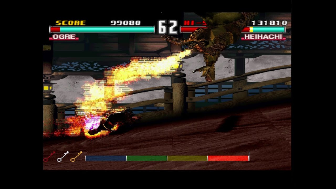 Tekken 3 Tekken Force mode playthrough (PlayStation/PS1) - YouTube