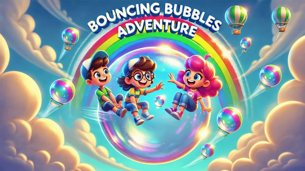 "Bouncing Bubbles Adventure | Fun Kids Song | Kids Channel " - YouTube