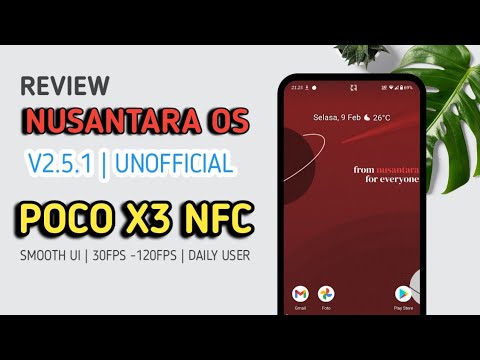 Review Nusantara OS POCO X3 | Best UI Android 11 - YouTube