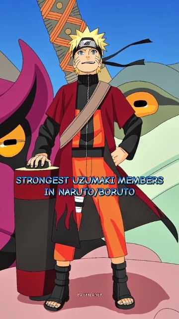 Strongest Uzumaki Members In Naruto/Boruto | #shorts #shortfeed #naruto ...