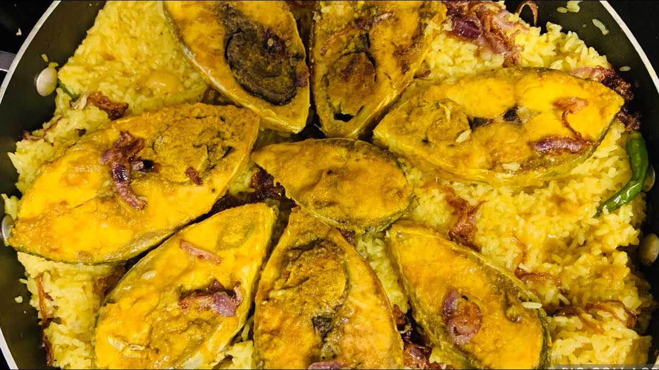 Hurricane Came Finally⛈️. Authentic Bengali Hilsa Fish Pulao Recipe 🍲 ...