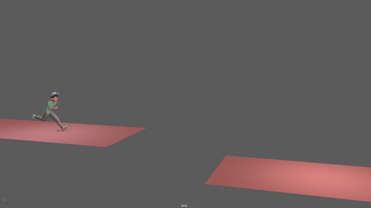 RUN JUMP ROLL - 3D animation by Cyprien Ortuno - YouTube