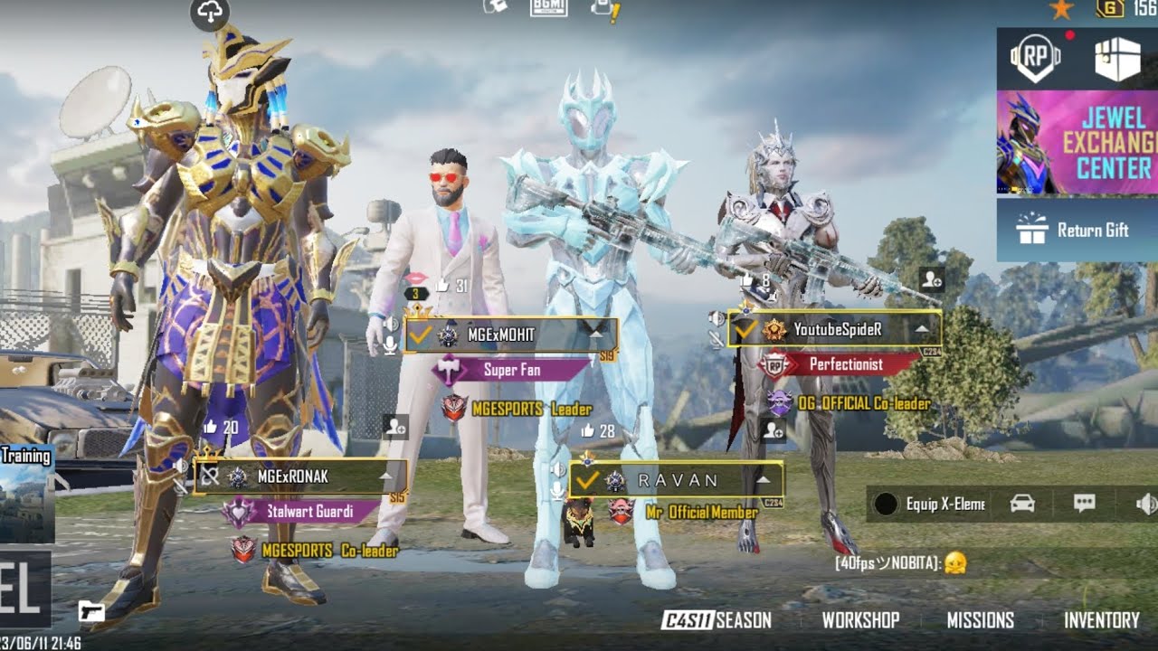 BGMI BEST LOBBY EDIT 😍 - YouTube