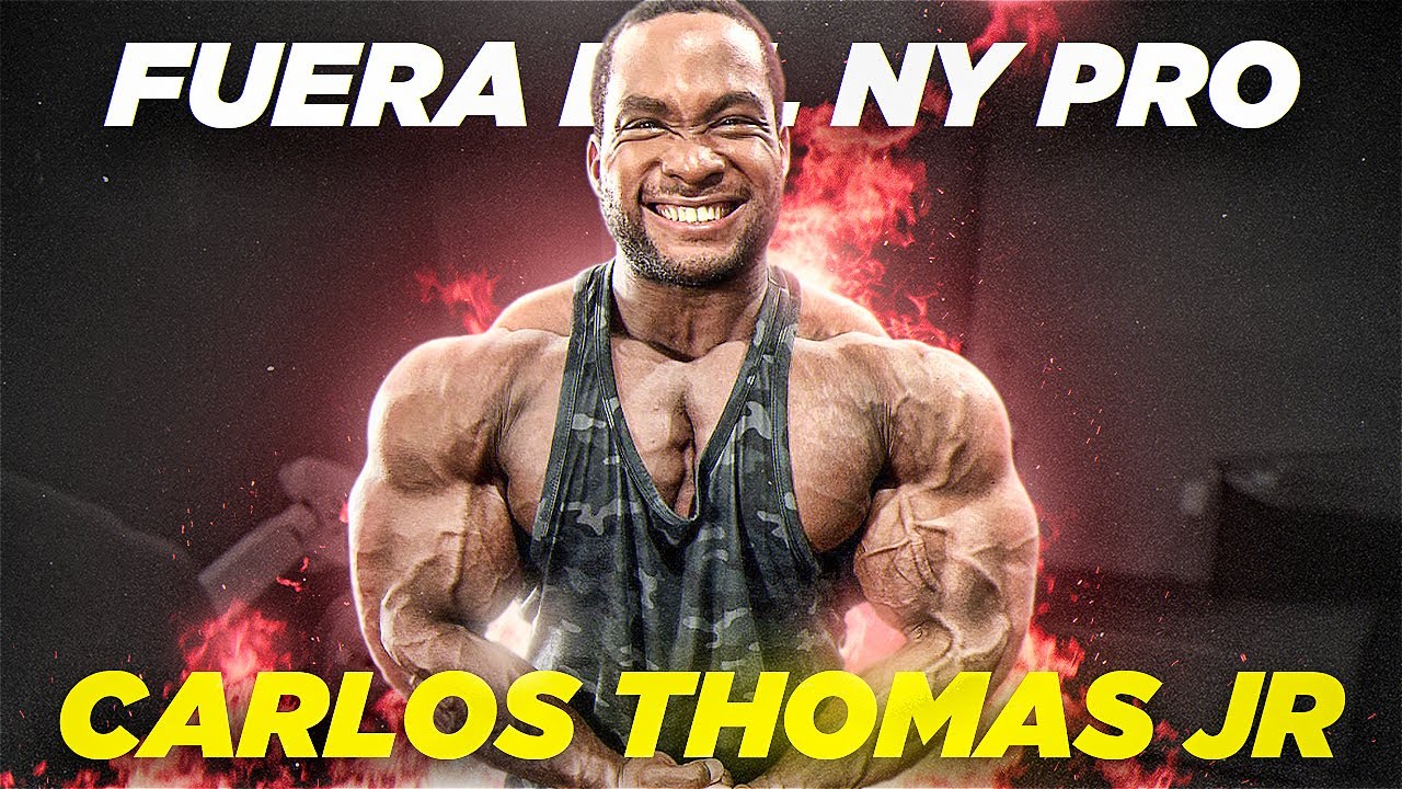 LA NUEVA BESTIA fuera NEW YORK PRO | CARLOS THOMAS JR - YouTube
