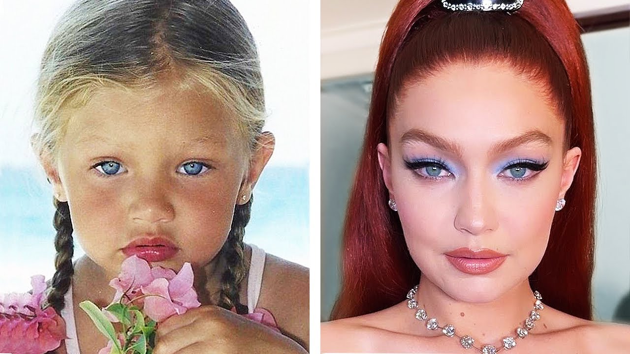 Gigi Hadid before she was a supermodel #shorts - YouTube