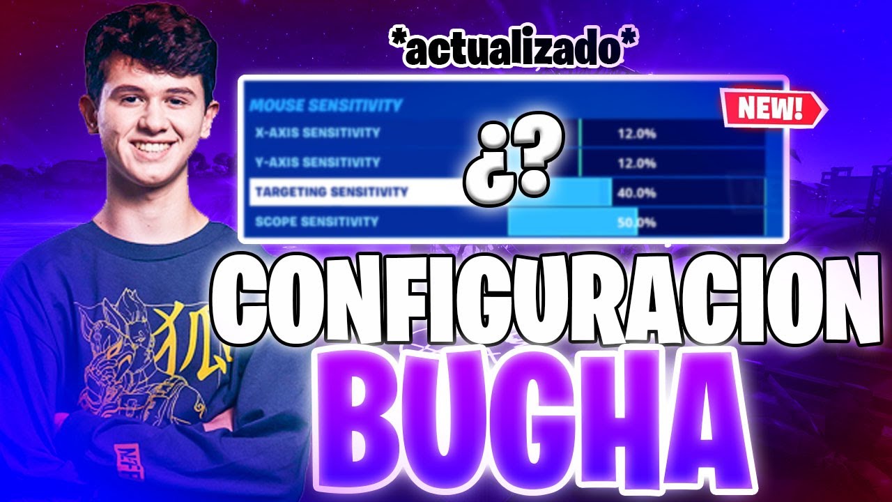 CONFIGURACION Y MOUSE DE BUGHA EN FORTNITE 2020 💯 | CHAPTER 2 ...