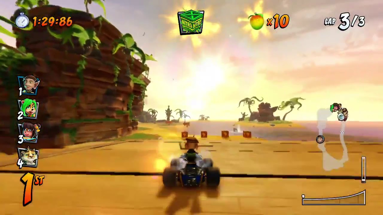 Crash Team Racing Nitro Fueled- Golfer Small Norm Skin Gameplay - YouTube