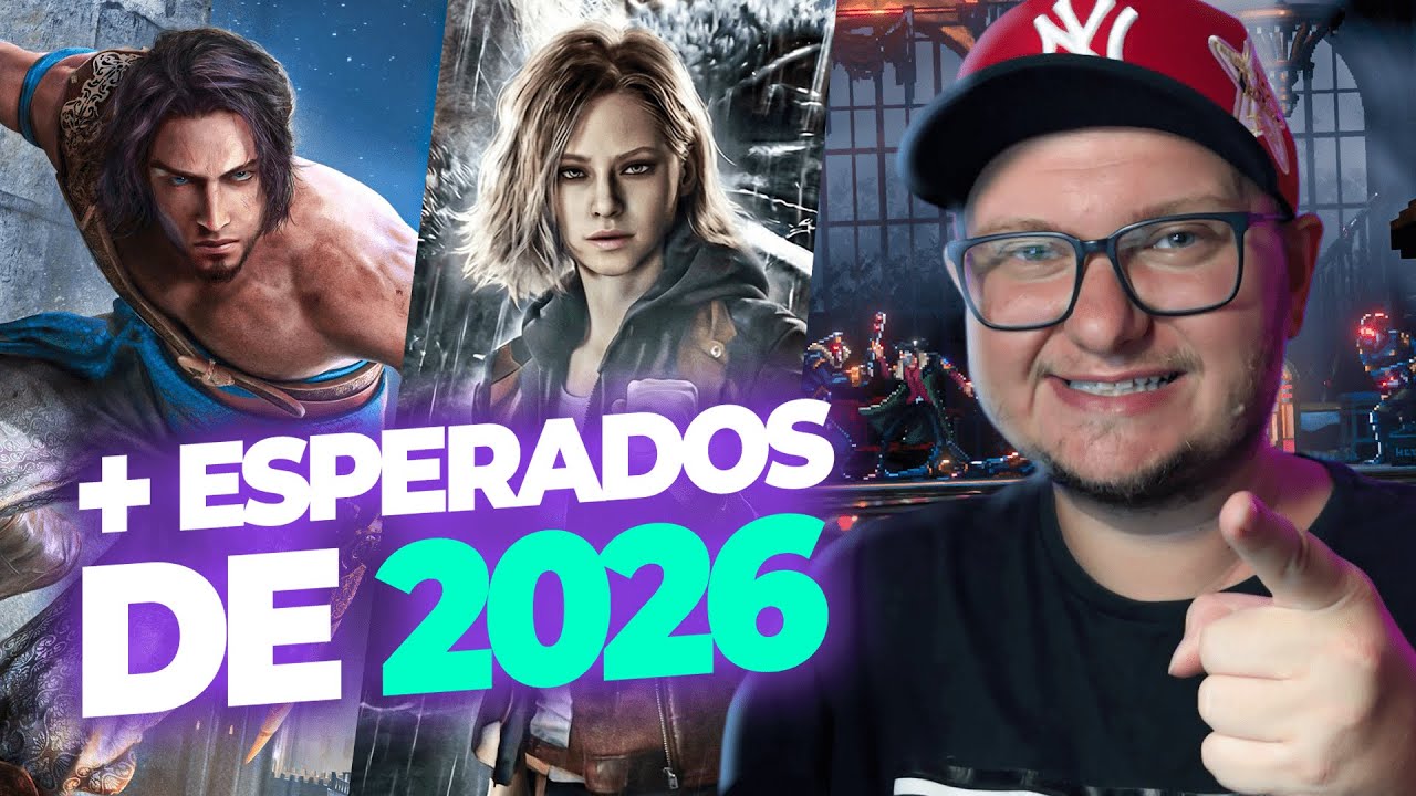 MEUS 5 GAMES MAIS ESPERADOS DE 2026! - YouTube