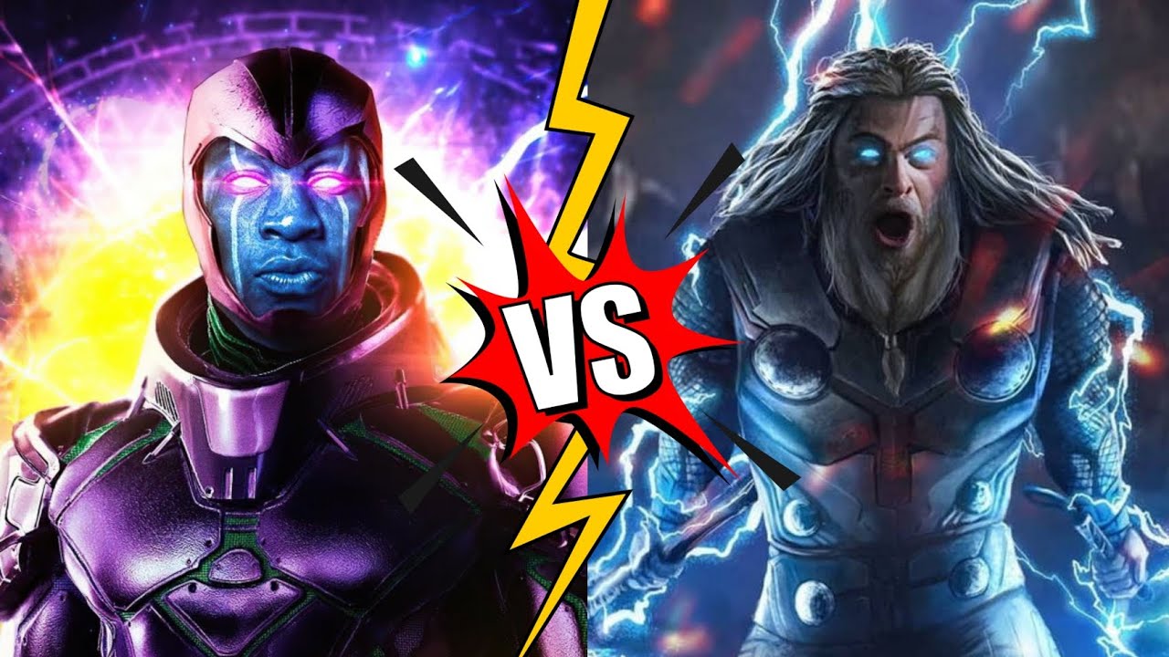 Thor vs kang the conqueror | Who will win? Fight Comparison in Hindi ...