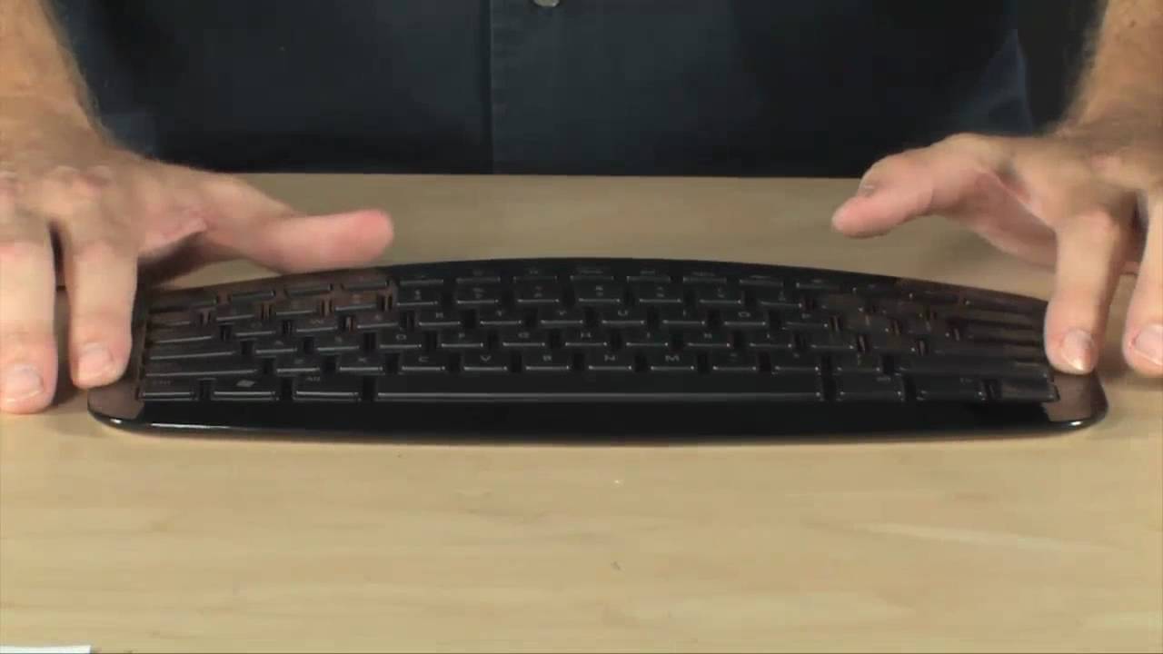 Microsoft J5D-00001 Arc Keyboard - YouTube