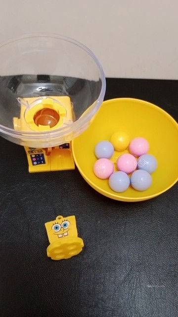 #unboxing SpongeBob Mini Capsule Machine Toy #asmr #shorts #viral # ...