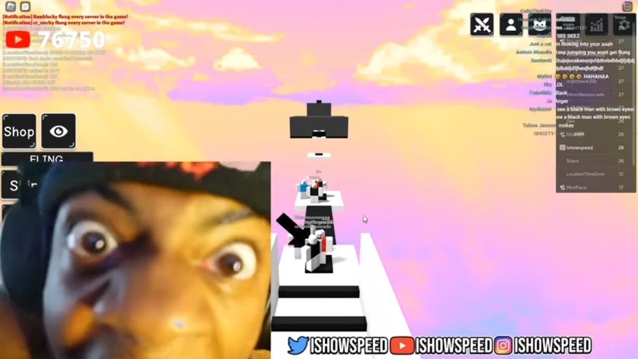 IShowspeed Gets Crazy in Roblox - YouTube