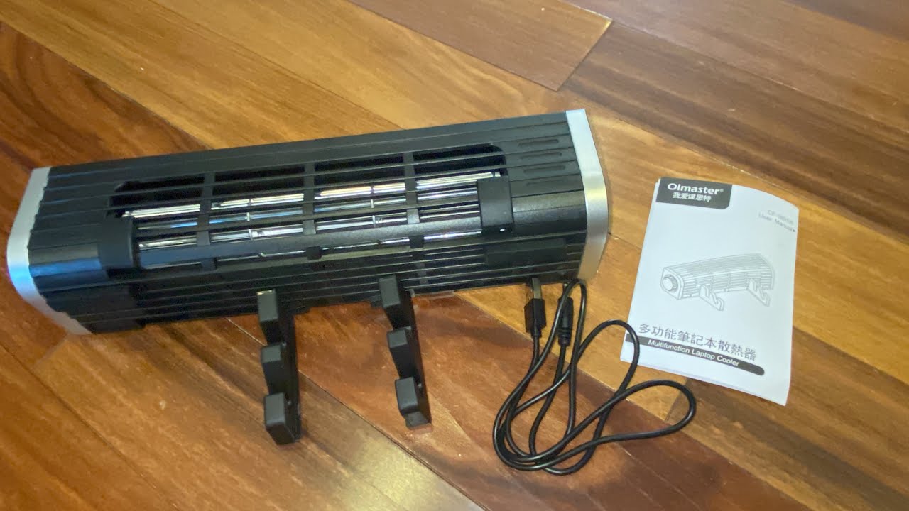 Laptop Cool Cooler Cooling Adjustable Stand 3-Speed Small Fan USB Multi ...