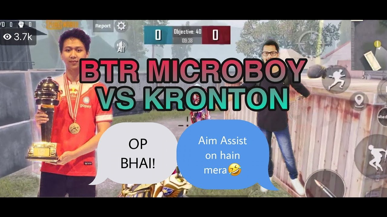 BTR MICROBOY VS KRONTEN TDM!!!! MICROBOY PERSPECTIVE | FT. JONATHAN | Microboy Jiggle movement ...