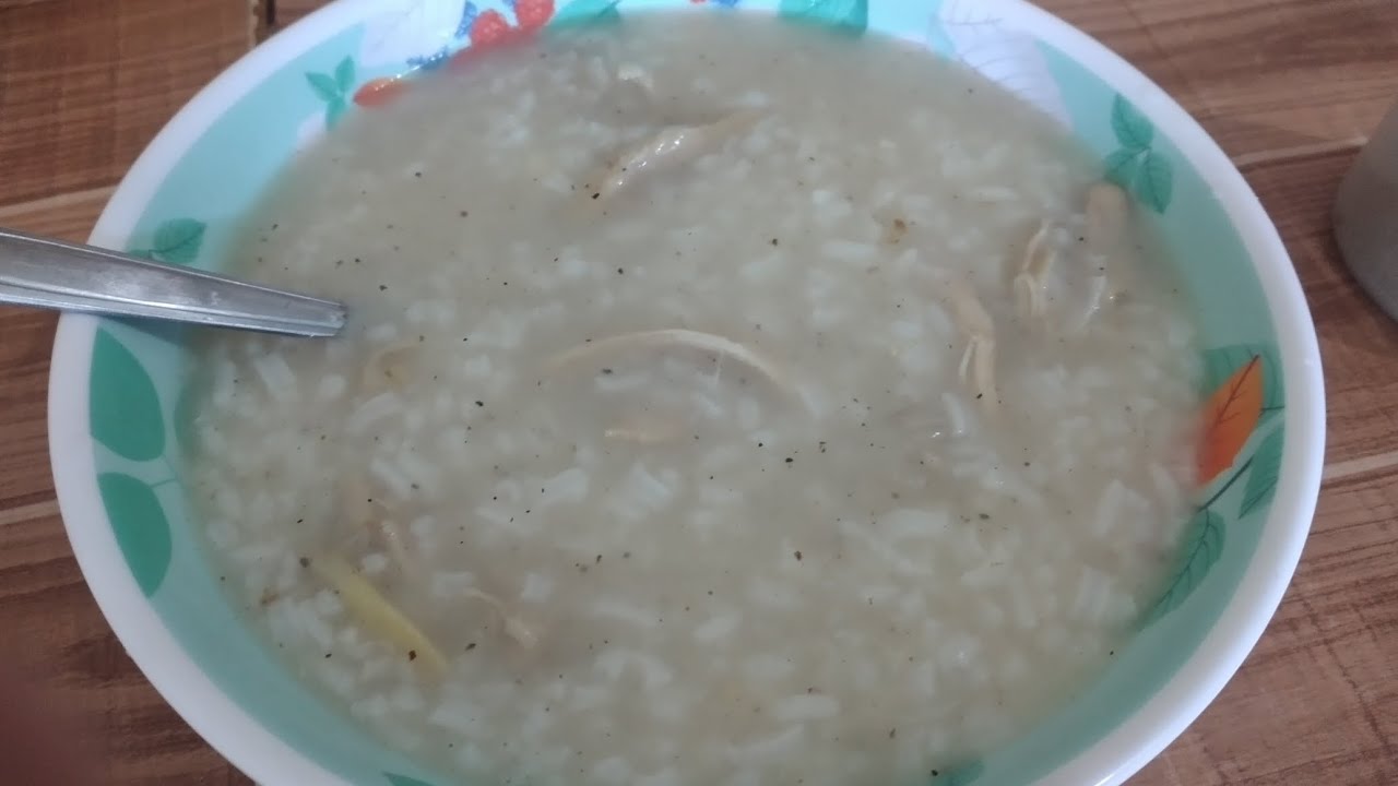 instant lugaw rice sarap - YouTube