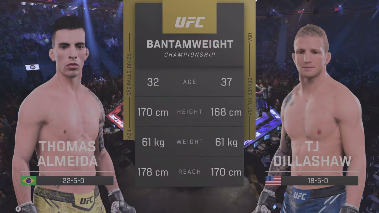 UFC 185: Almeida v Dillashaw (Bantamweight Championship) - YouTube