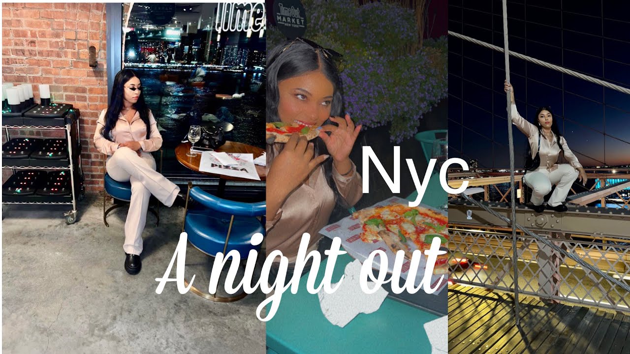 My first night out in nyc. - YouTube