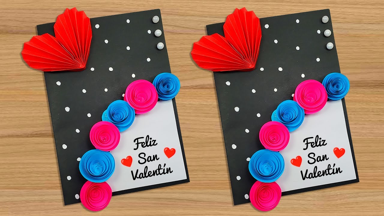 💖Tarjeta para San Valentín 😘Valentine's Day card idea Friendship day ...