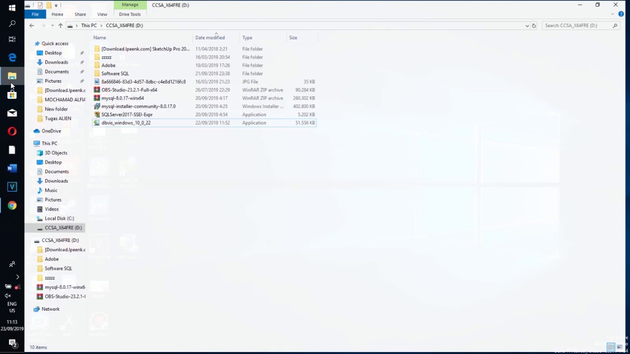Tutorial Install Mysql Sqlite Dan Mangodb Youtube 5700