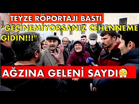 Eminönü'nde Curcuna Hakaretler Havada Uçuştu - Sokak Röportajı