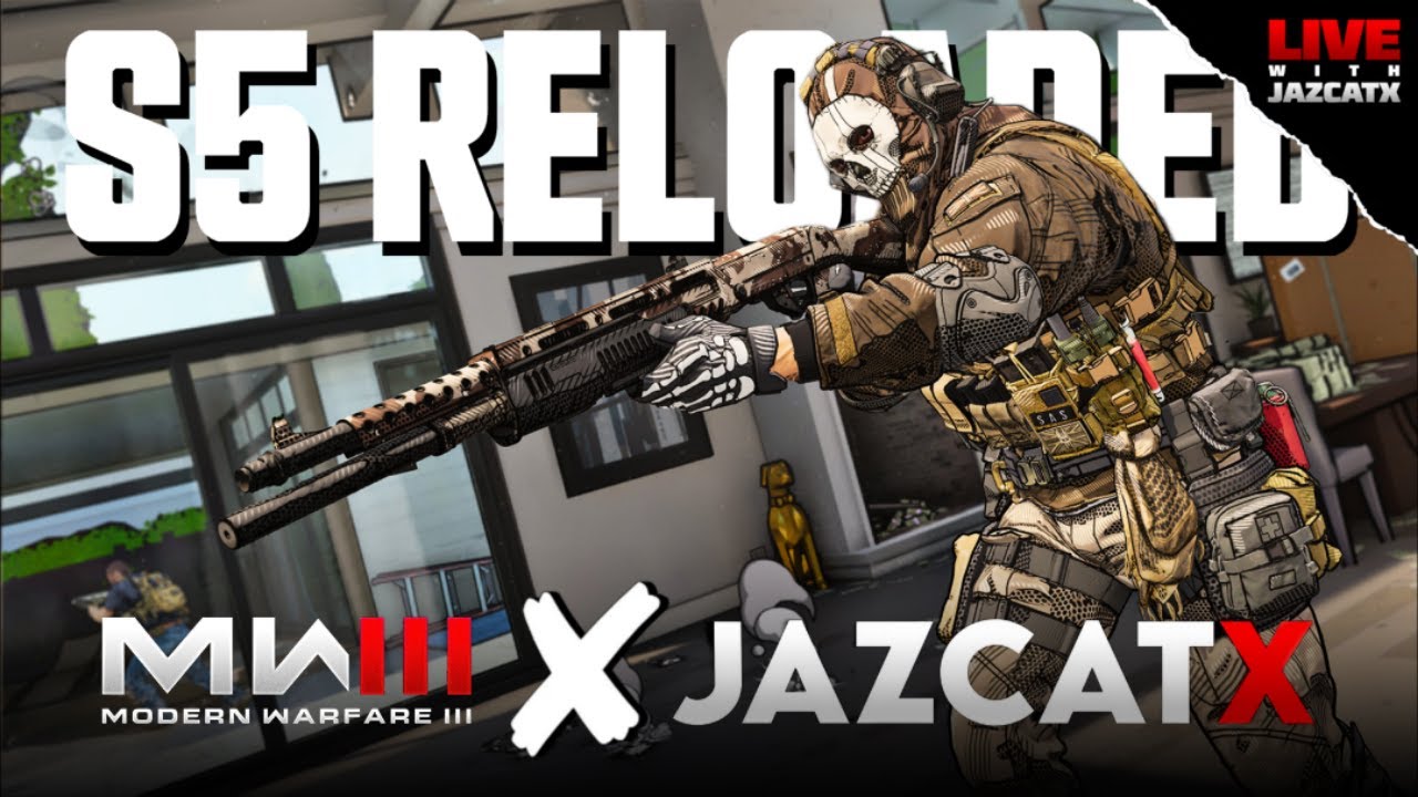 MW3 Season 5 RELOADED LIVE! Open Lobbies - JazCatX Modern Warfare III ...