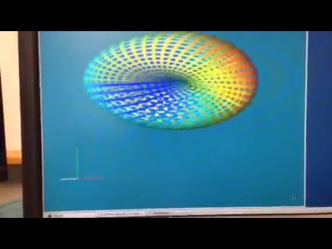 Projective Plane Rotating in 4D - YouTube