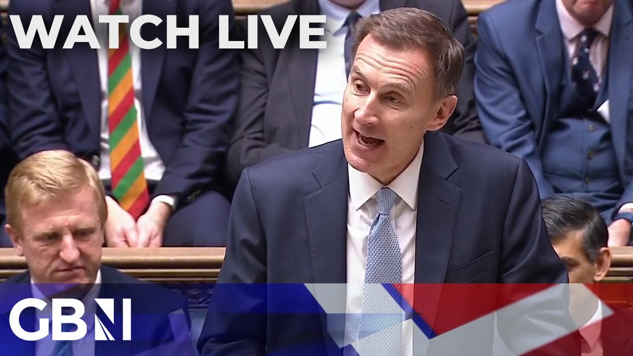 WATCH LIVE: Jeremy Hunt delivers his Spring Budget - YouTube