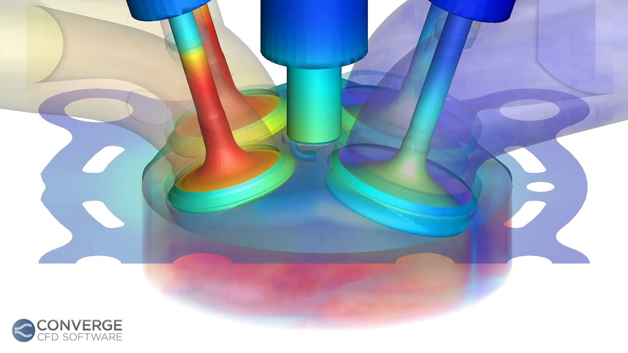 Simulating Conjugate Heat Transfer in a Spark-Ignition Engine - YouTube