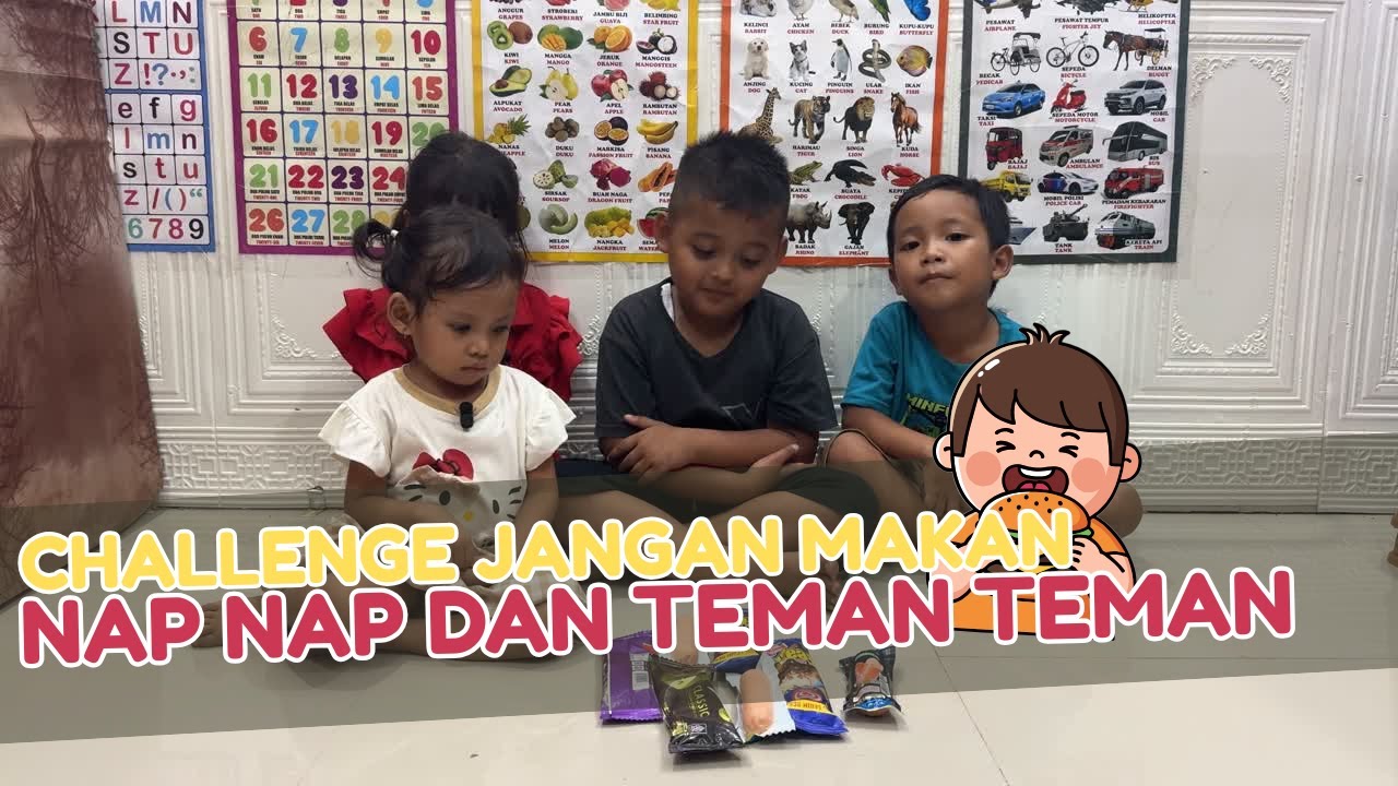 Nap Nap dan Teman Teman Challenge - YouTube
