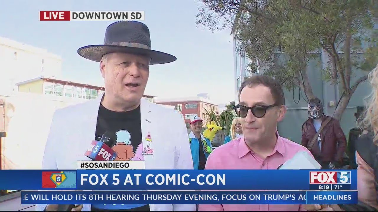 'SpongeBob' Favorites Show Off At Comic-Con - YouTube