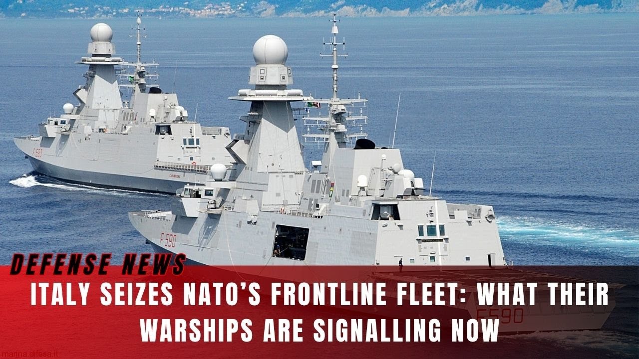 Italian Navy Leads NATO’s Frontline Fleet in the Mediterranean | SNMG2 ...
