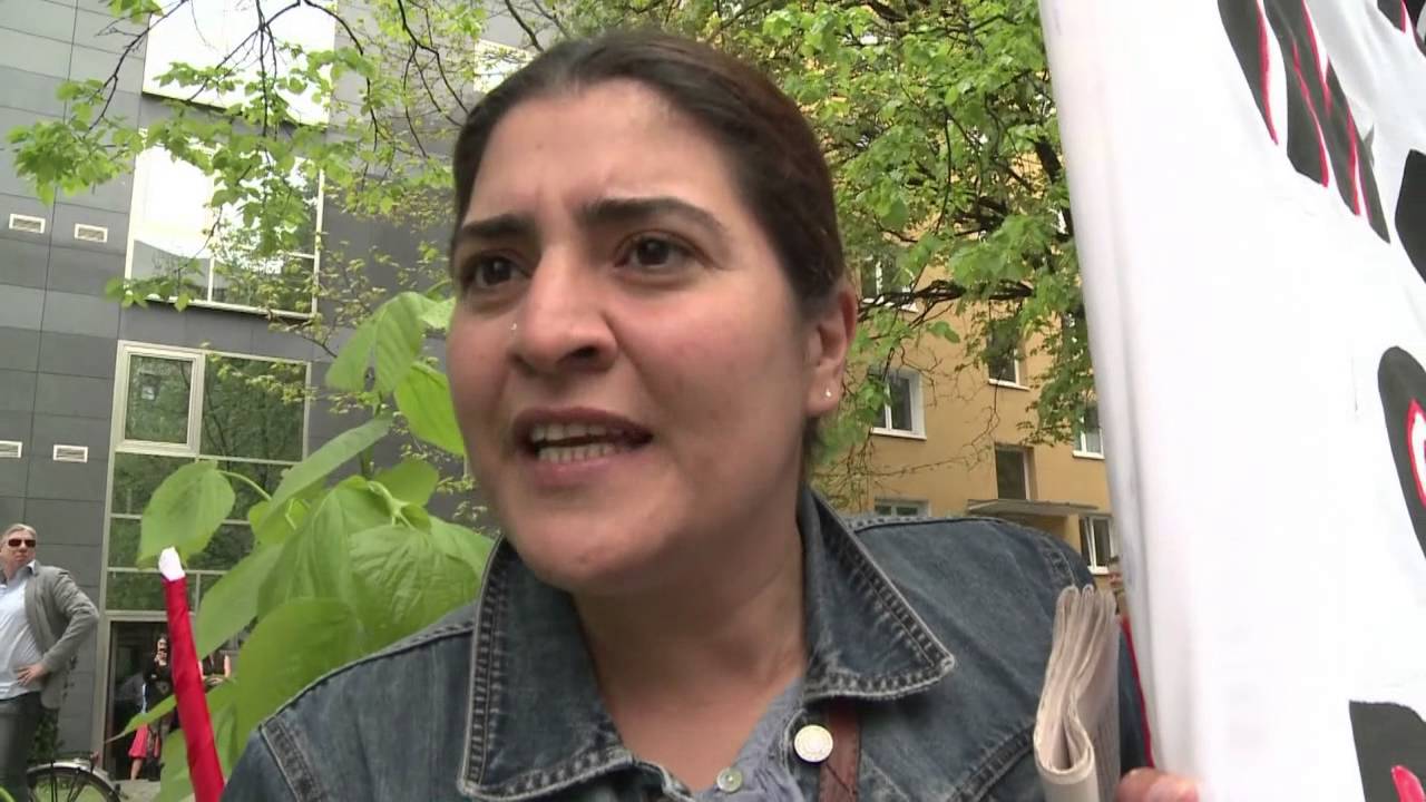 Anti-racism demo at Germany's neo-Nazi murder trial - YouTube