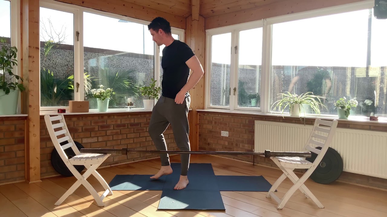 Barbell Floor Press without a rack - YouTube