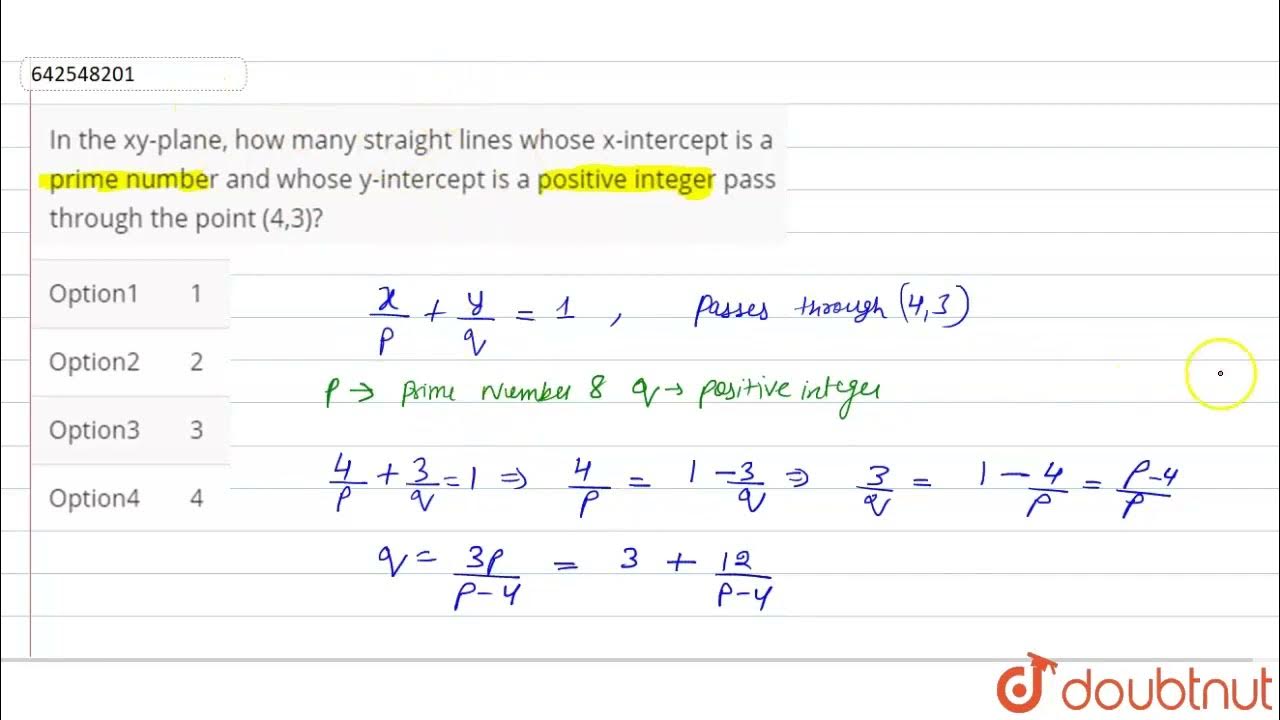 in-the-xy-plane-how-many-straight-lines-whose-x-intercept-is-a-prime